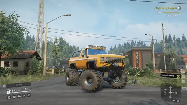 #GWC #1979 #Razor мощный #внедорожник #краш и #тест #драйв в #SnowRunner #Mods