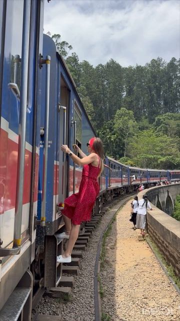 Этот мост построили БЕЗ металла 🤯  #шриланка #элла #девятиарочныймост