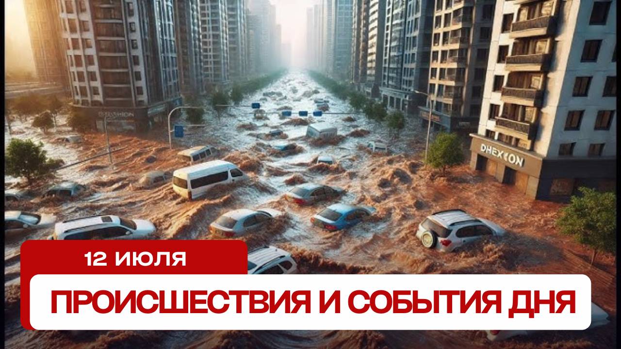 Катаклизмы сегодня 12.07.2025: новости сегодня, ЧП, события дня!