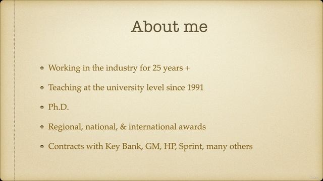 2 - A bit about me
