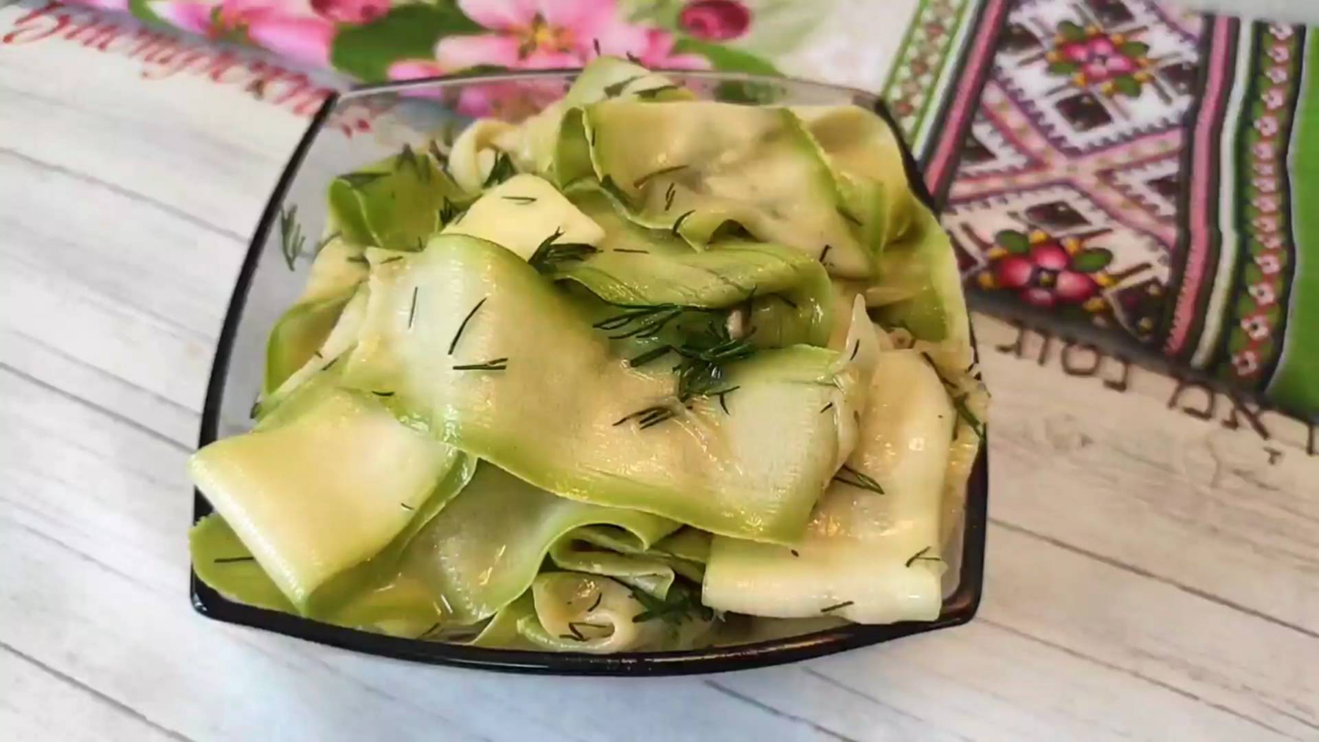 Закуска из кабачков