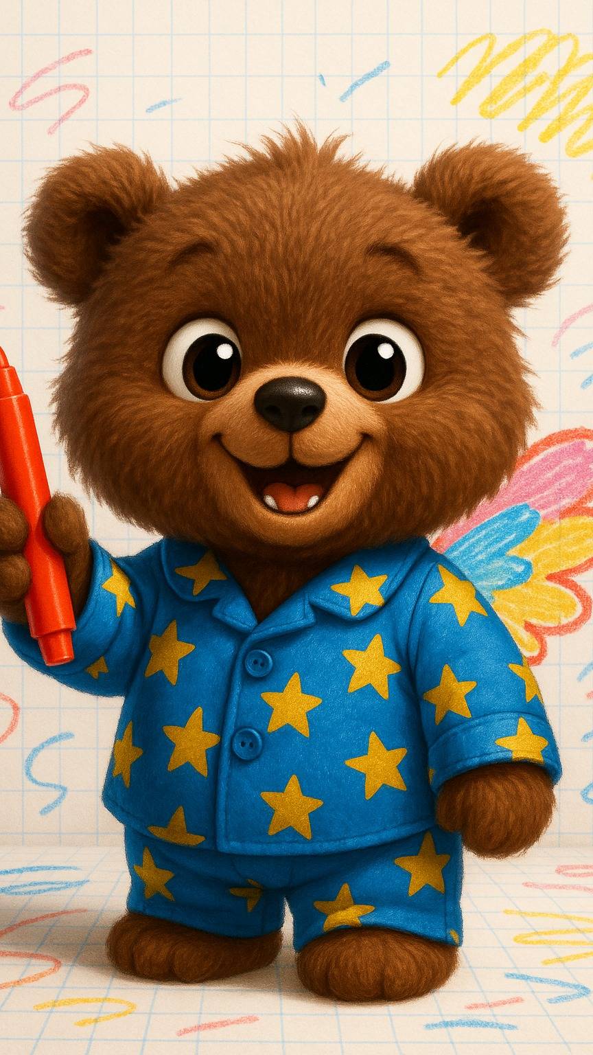 Смешной Медвежонок Учится Летать! 🐻✈️ Детский Мультик про Творчество и Мечты