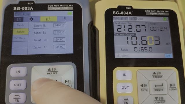 FNIRSI SG-004a . Некорректная работа режима Signal Conversion