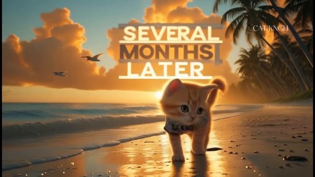 This poor cat survives in the life, by doing odd jobs, very sad! #catvideos #cat