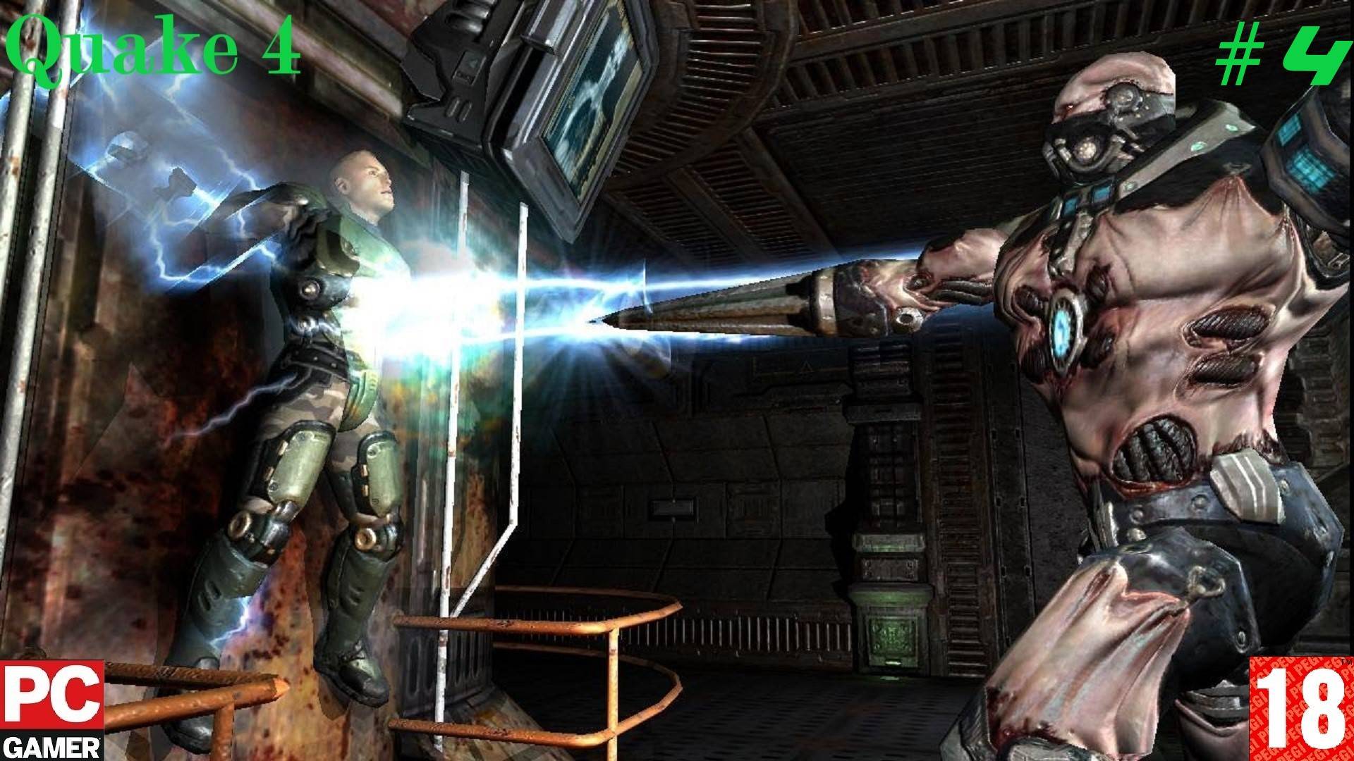 Quake 4 (2005) (PC) - Прохождение #4, Финал. (без комментариев) на Русском.