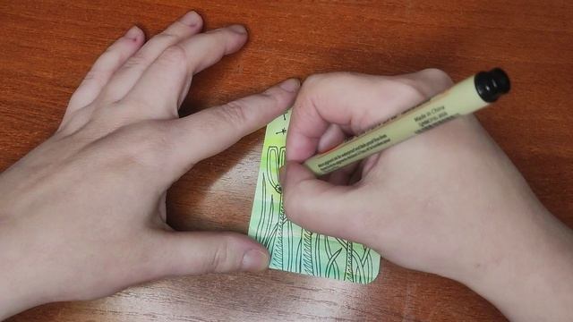 АТС Танцы танглов в акварели 9