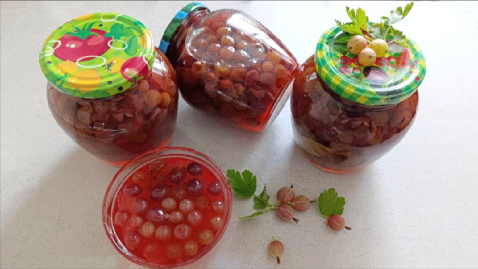 Царское ВАРЕНЬЕ из КРЫЖОВНИКА, простой способ! Пошаговый рецепт!