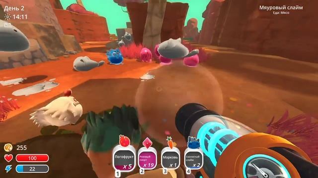 Нечто Чёрное 
Slime Rancher Demo # 2
