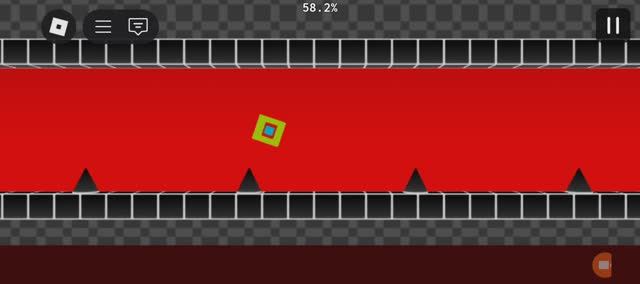 проходим 1 уровень в Roblox BEAT BOUNCE (Geometry dash)