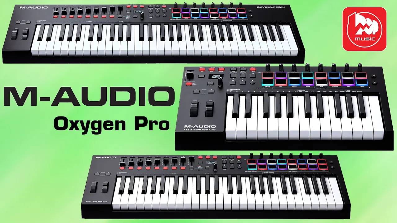M-Audio Oxygen Pro - функциональная миди-клавиатура
