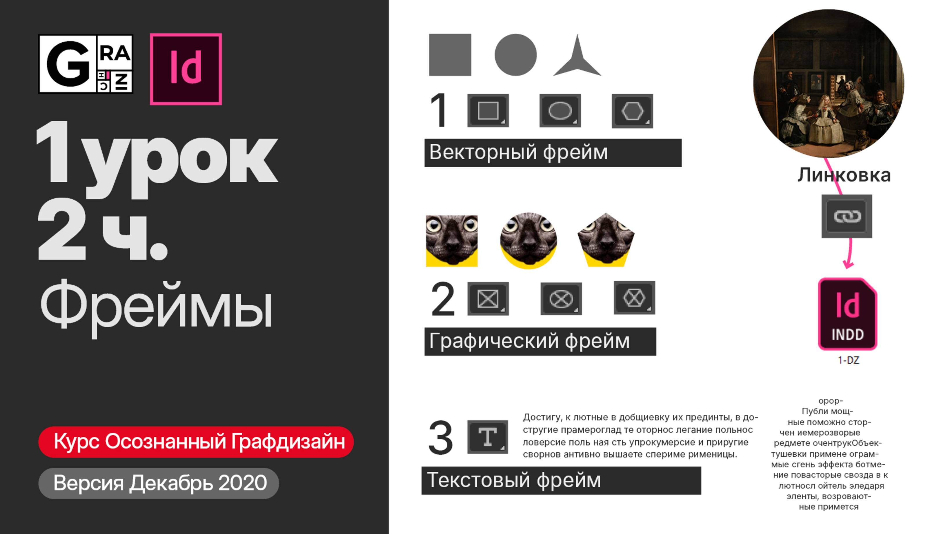 1.2. Фреймы (InDesign)