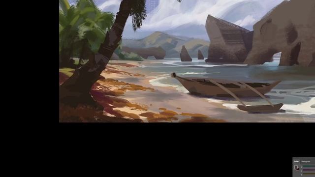 8 VICTOR STARIS How I Paint a Landscape Environment from Scratch ( Concept Art )
