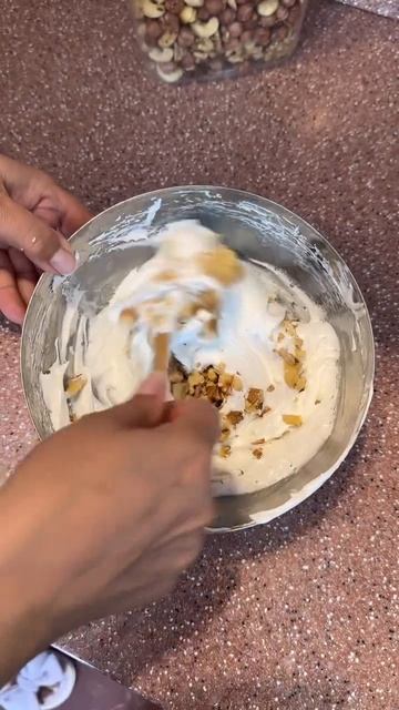 Безе с орехами