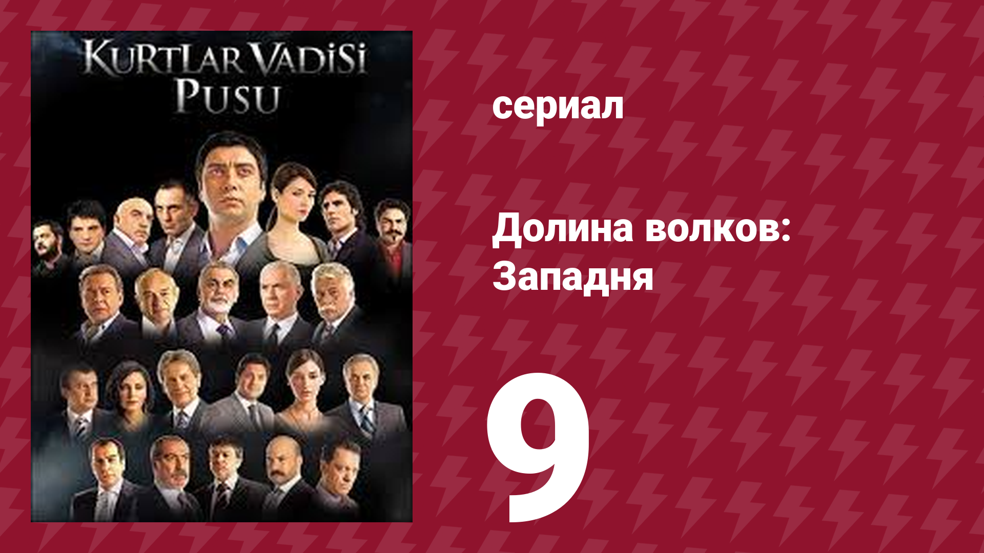 Долина волков: Западня 1 сезон 9 серия (сериал, 2007)
