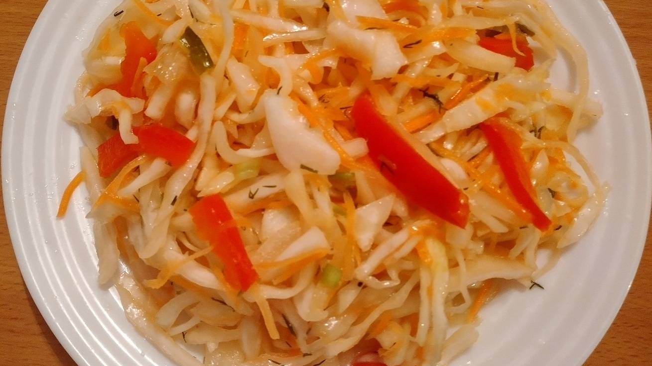 Салат капустный в банке!