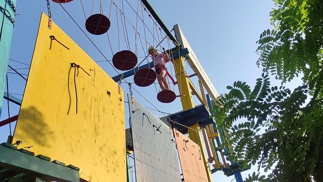 Дивноморское, верёвочный парк