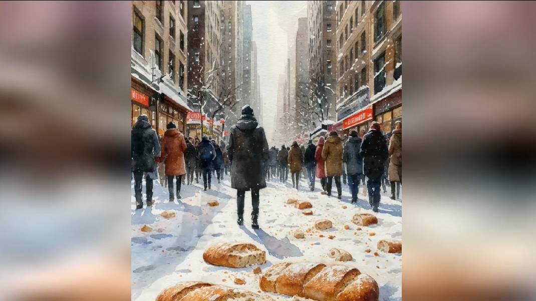 Хлеб под ногами