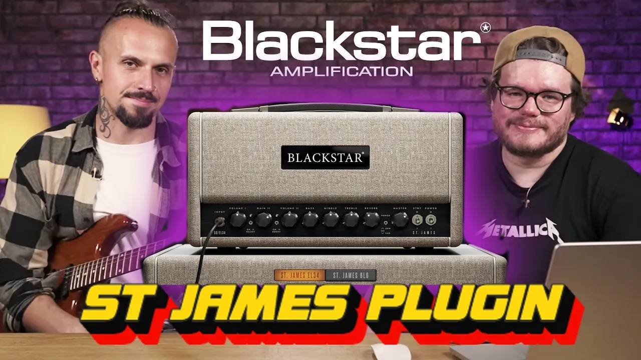 Гитарный плагин Blackstar St. James - ламповый усилитель стал совсем невесомым!