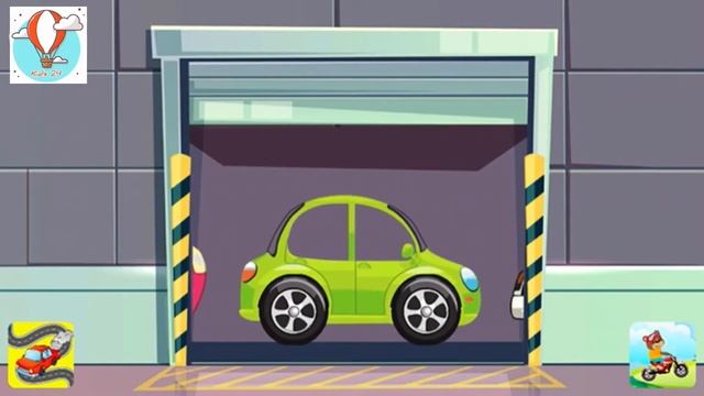 Мультики про машинки | Катаемся с мишкой