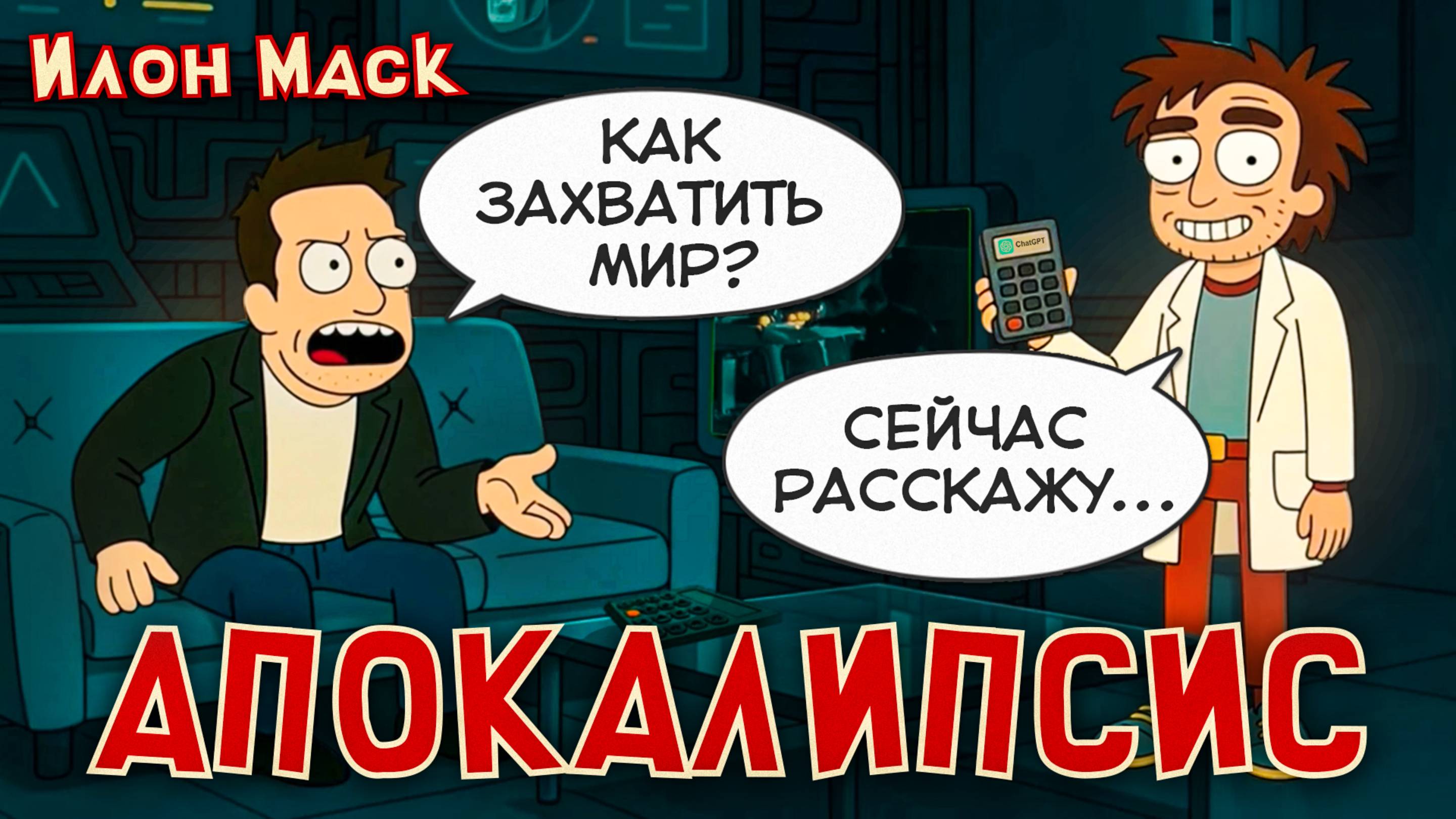 Илон Маск: АПОКАЛИПСИС. Как захватить мир?