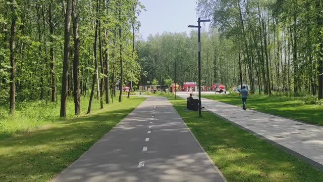 Вело-обзор лесного парка в Подмосковье| Парк Авангард в Электростали