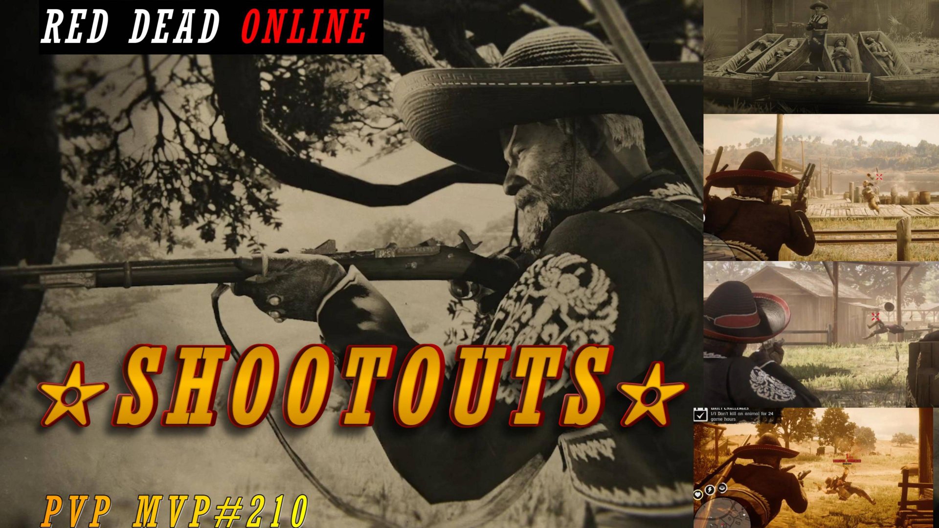 Red Dead Online - PvP MvP #210 Shootouts!