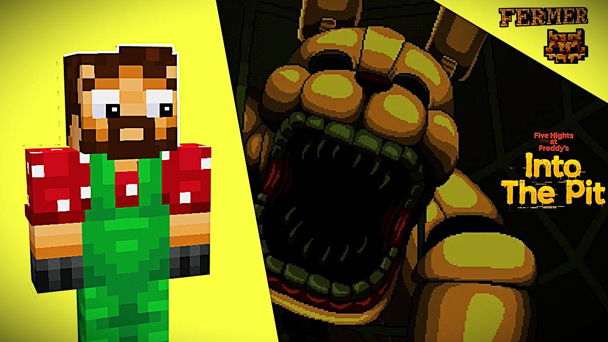 😱Прохождение FNAF INTO THE PIT | 1 часть | встреча с "PIT BONNIE"
