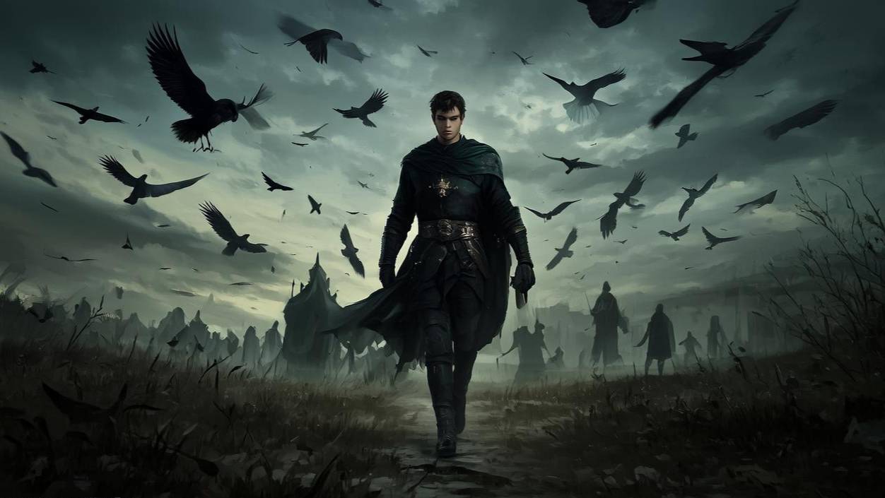 Тёмный король(AI Generation)