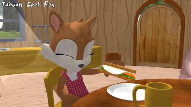 Taiwan CoolFox 動物庄頭 animal village ( Black pepper )