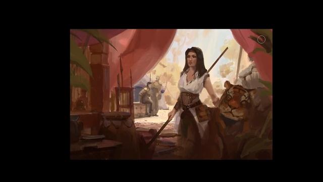 19 VICTOR STARIS Painting a scene with Characters (Concept Art Process)