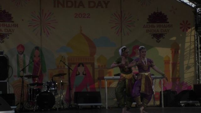 Ардханаришвар Стотрам | Стиль Бхаратанатьям | Ансамбль НАТРАЖ | Ростов-на-Дону | День Индии в России