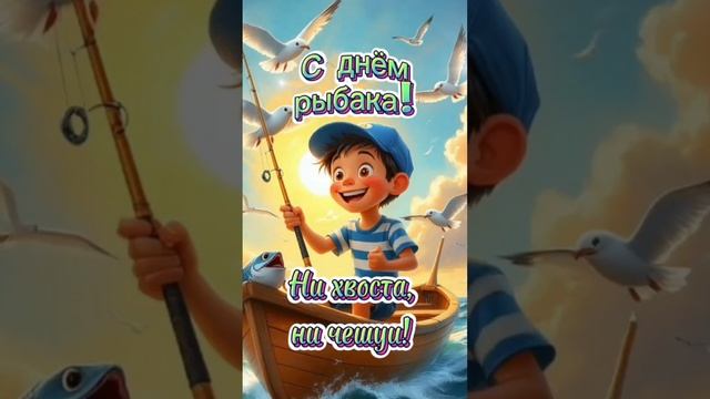 #деньрыбака #сднемрыбака #поздравление