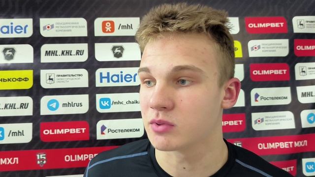 АНДРЕЙ КРУТОВ | Первое интервью нападающего МХК Чайка | Дом спорта НН