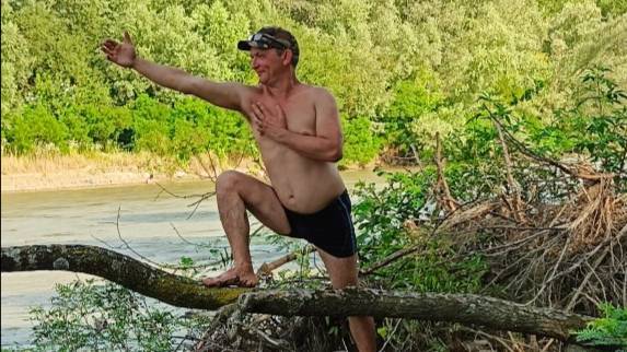 Разведка перед "боем" - заплыв по р. Кубань (13.07.2025г.)