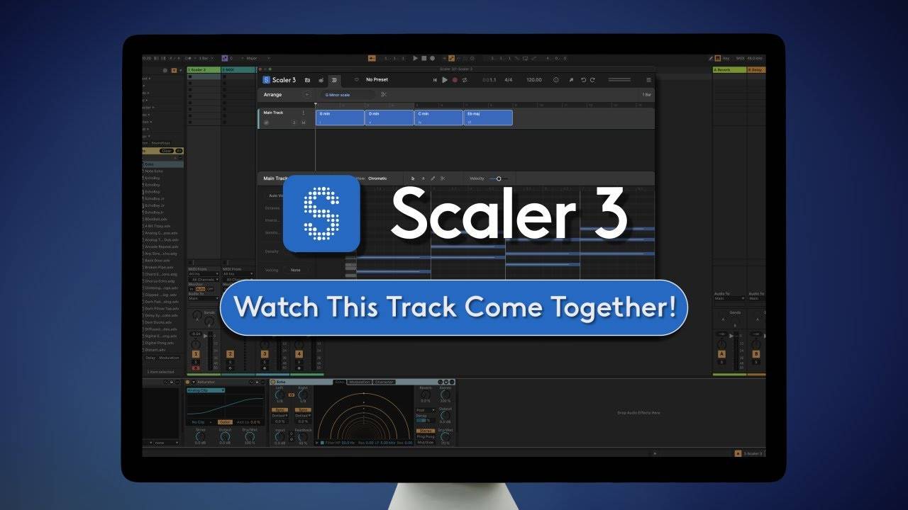 Scaler 3 and Ableton Live: Songwriting Tack Together!