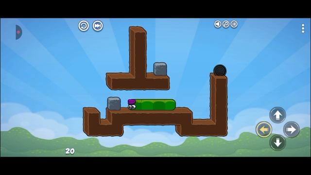 ЗАГАДКИ С КАМНЯМИ И ШИПАМИ! |Apple Worm|Прохождение #2