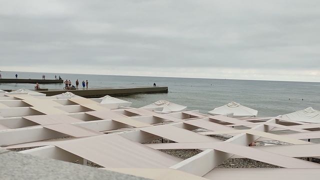 Дивноморское, пляжи поселка