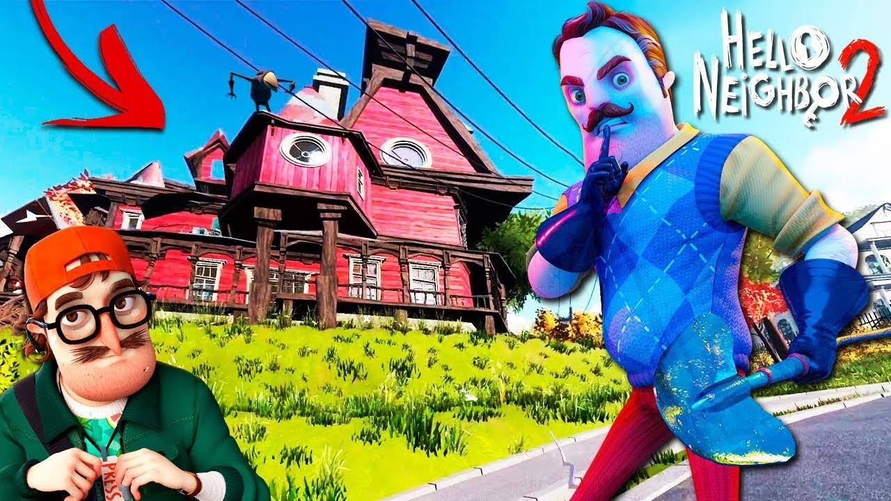 Мой сосед возвращяется только в новом облике !Hello neighbor 2 BETA