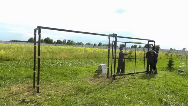 Откатные ворота Элькадор