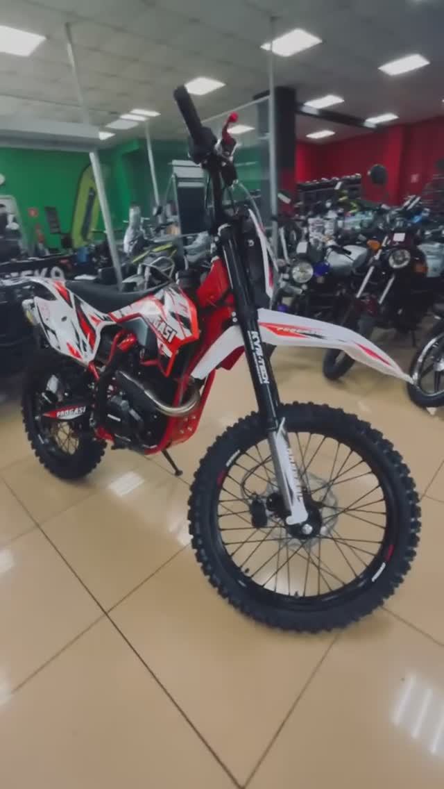 Мини-обзор на мотоцикл кроссовый / эндуро Progasi Super Max 250 Red