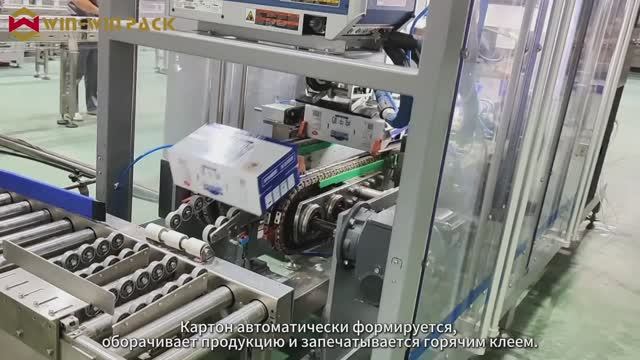 Боковая wrap-around упаковочная машина и палетизатор для Tetra Brik