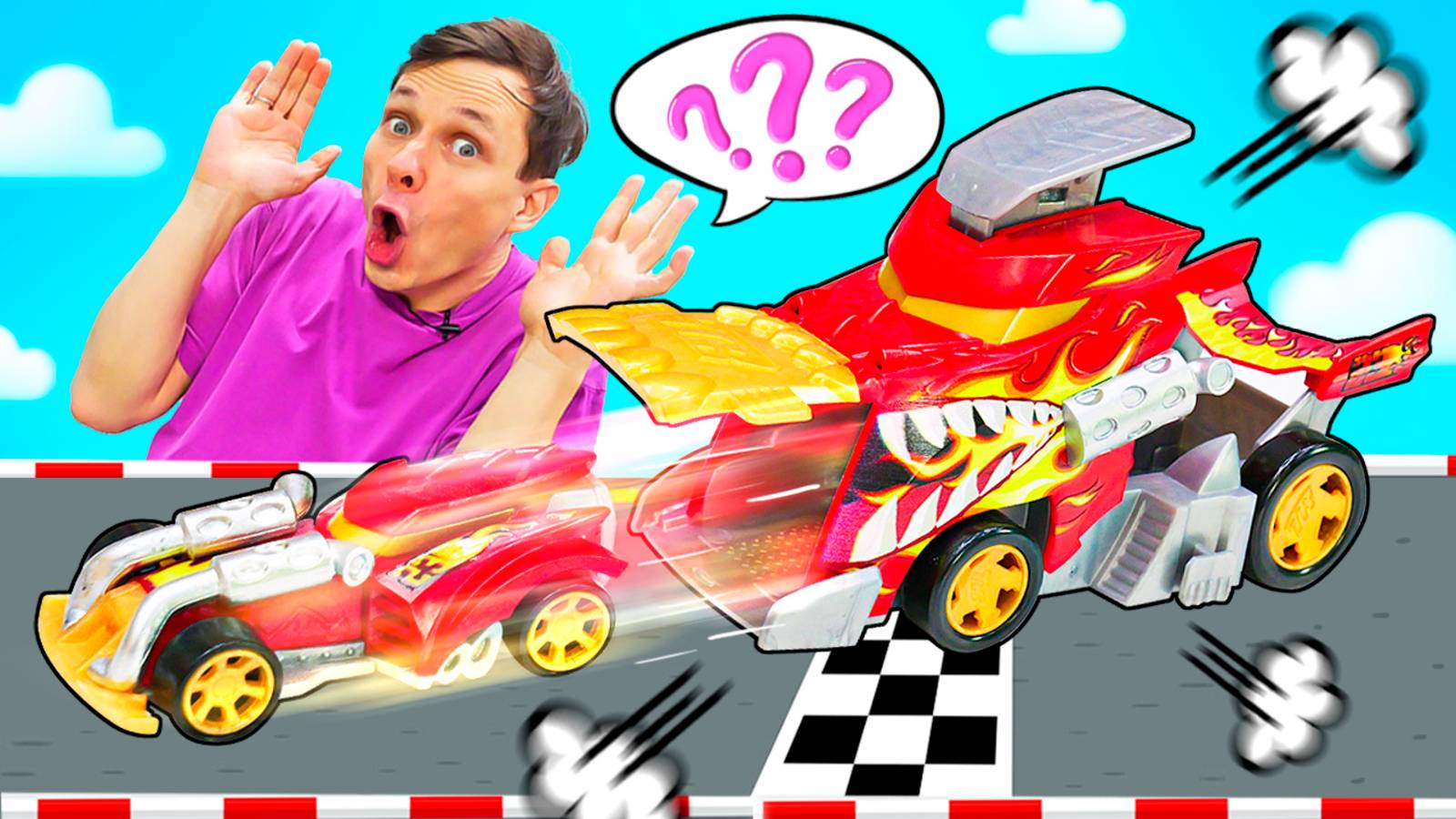 🔧 T-Racers: Гоночные Машинки с Меняющимися Частями на Треке! 🚗💨