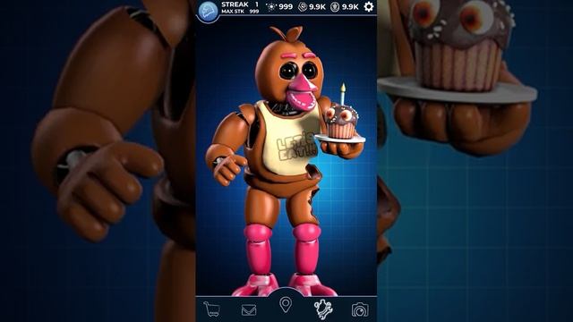 все шоколадные Анимотроники во фнаф спешл деверли обновление