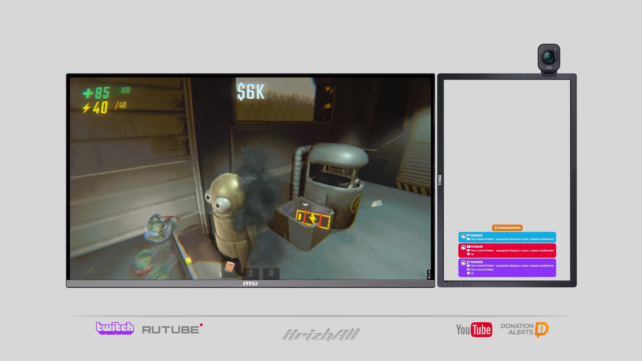 One-Armed Robber - однорукие бандиты в деле, первое ограбление