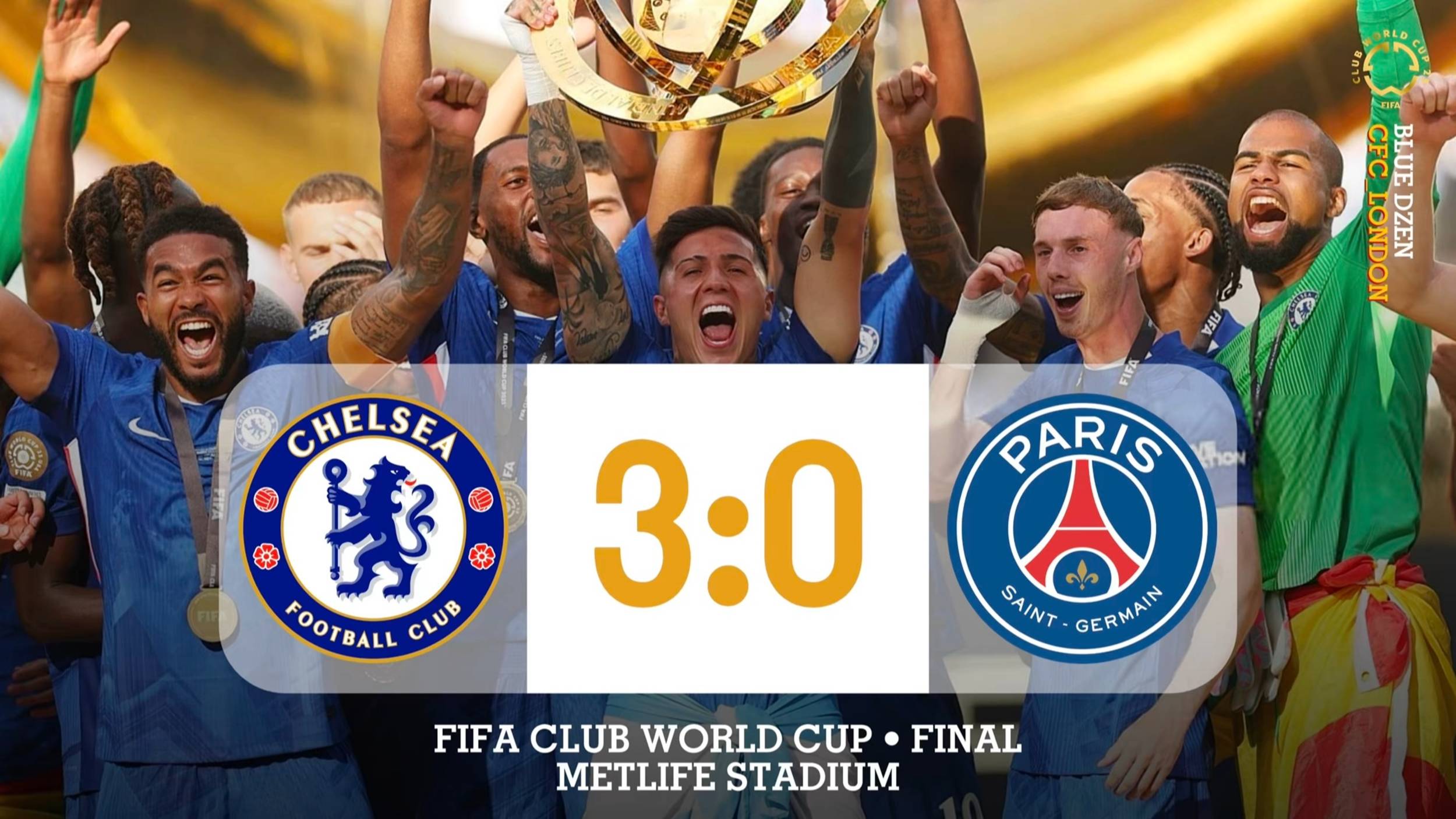 Клубный ЧМ-2025. Челси — ПСЖ. Обзор матча | Синий Дзен