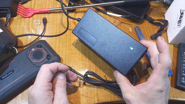 Зарядка на M365 и аналоги с вентилятором (охлаждением)