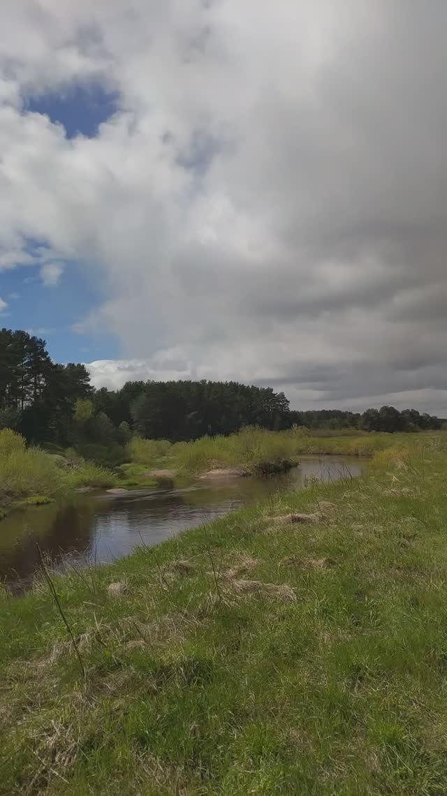 Живописный проезд вдоль реки Тьма