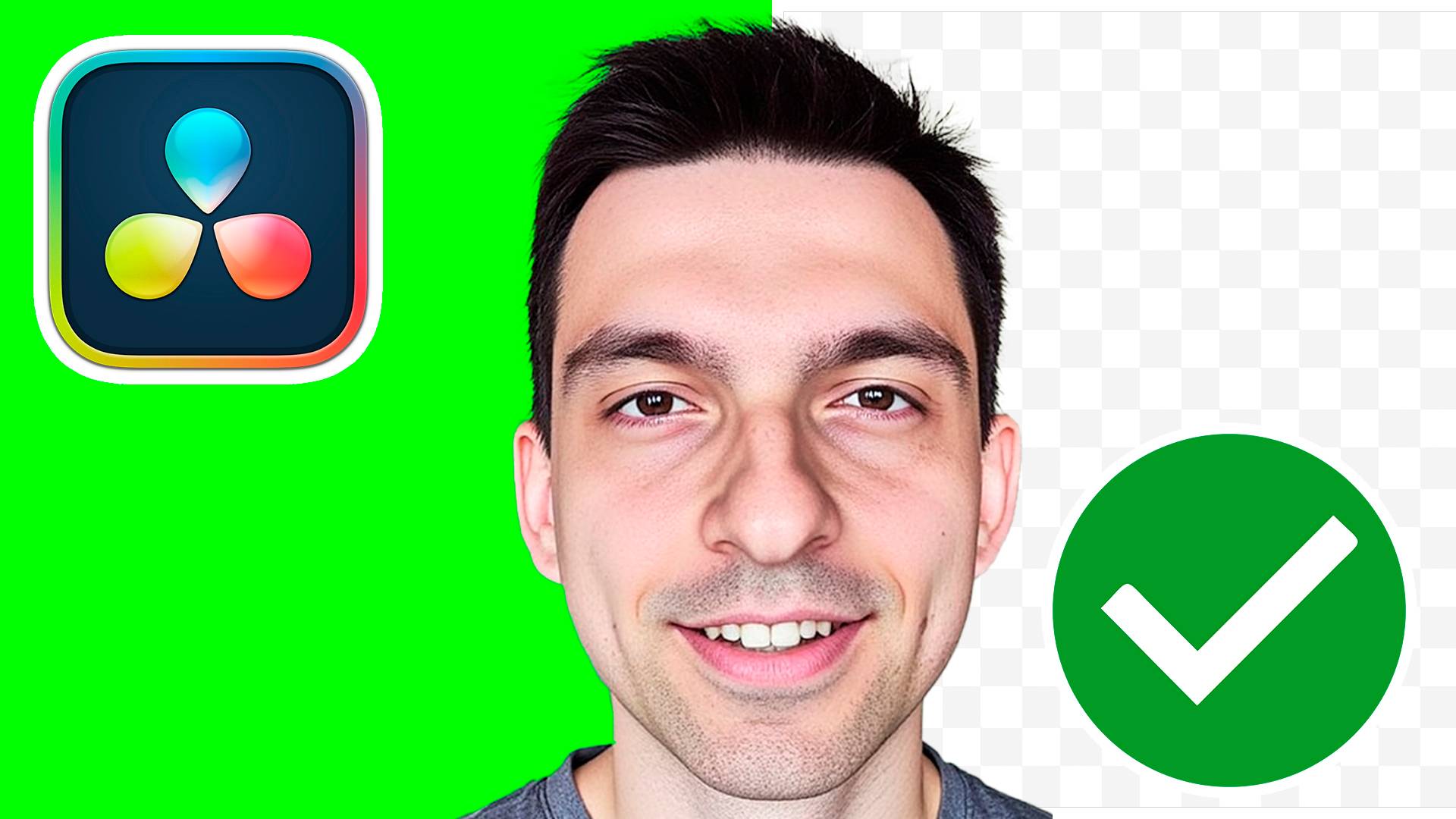 Убрать фон DaVinci Resolve // Как убрать фон с видео в DaVinci Resolve