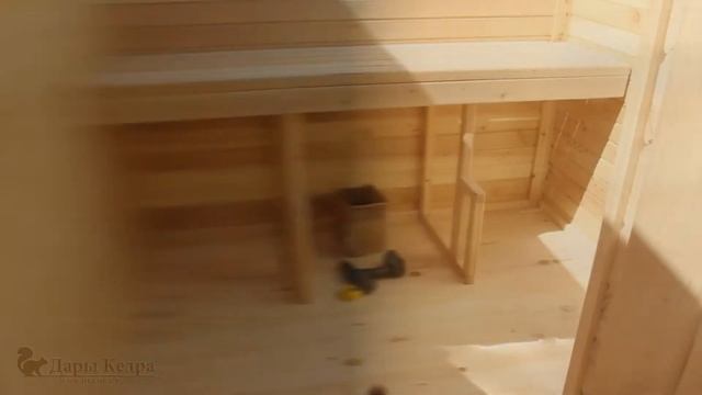 Сборка каркасно-щитовой бани "Стандарт" с дополнительными опциями