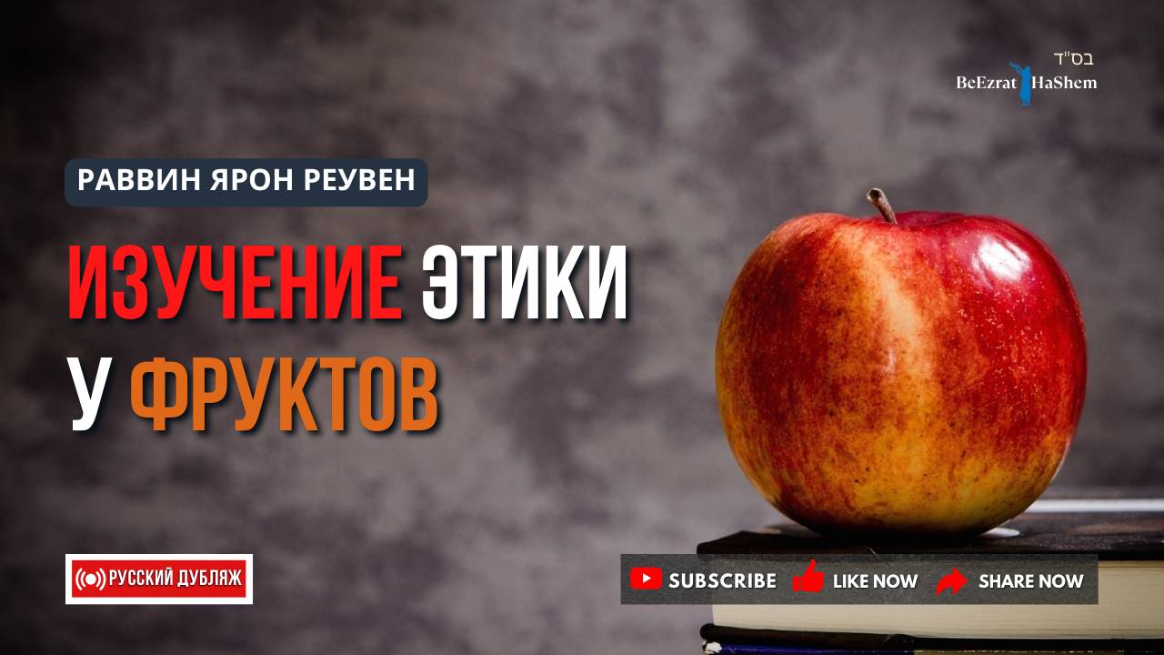 Изучение Этики у Фруктов 🍎 Тора, Скромность, Мусар #тора